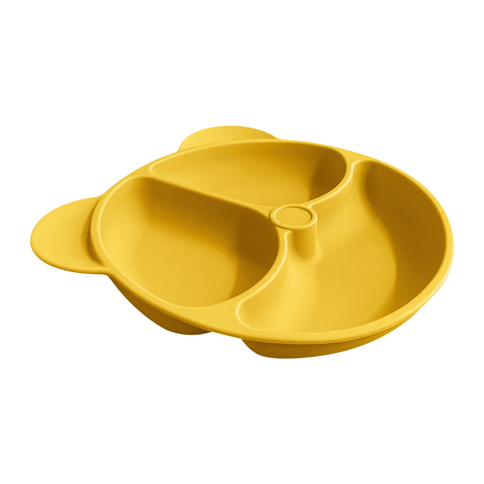 YaChu Children'S Silicone Dinner Divided Food Supplement Suction Cup ...