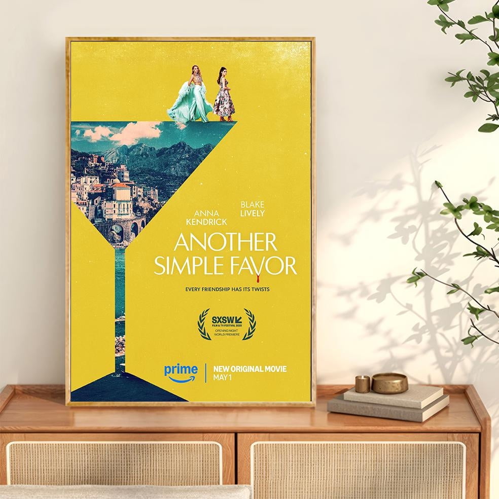 YaHaku Another Simple Favor 2025 Movie Poster,Movie Prints For Cinema ...
