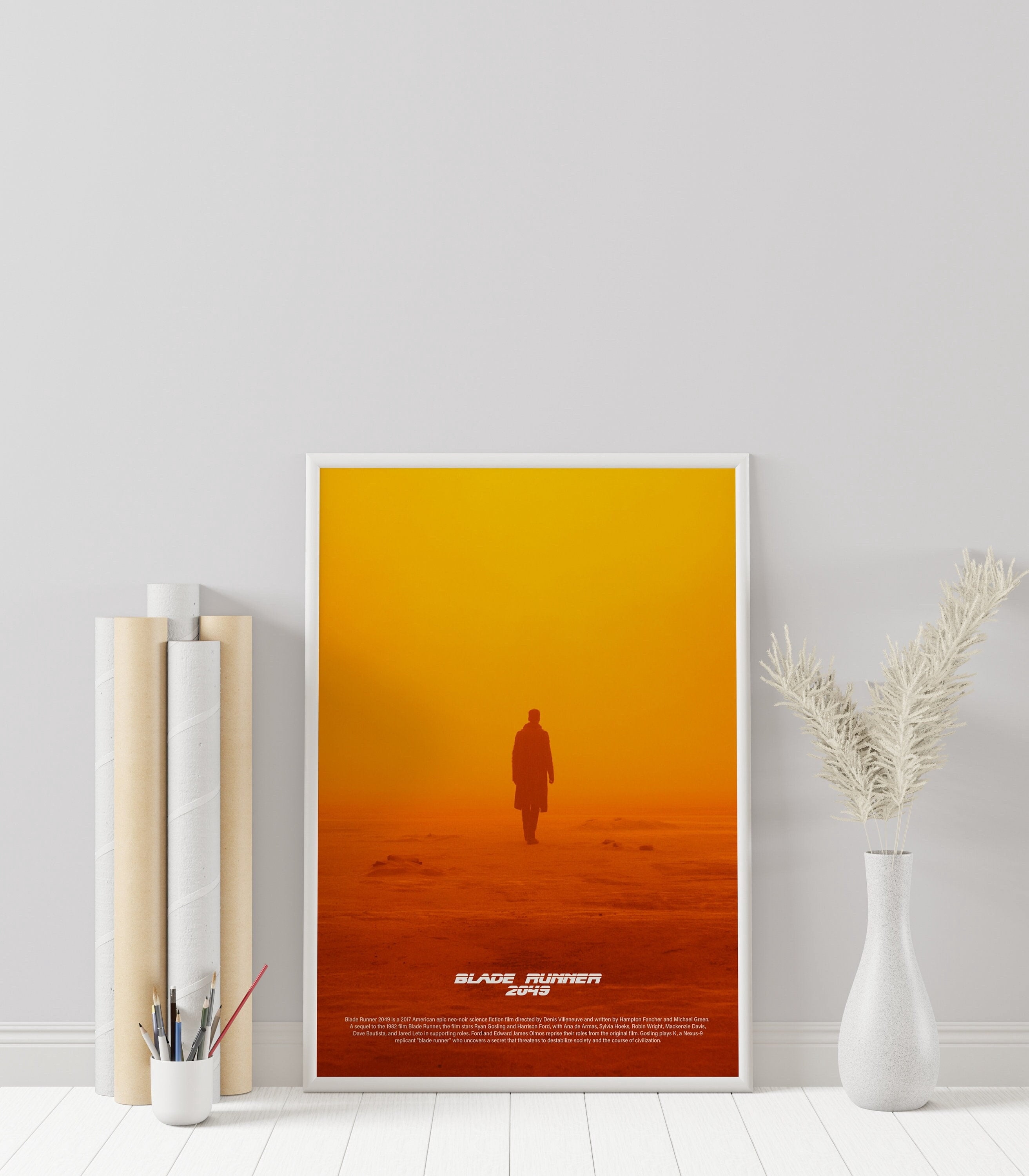 YaHaku Blade Runner 2049 Poster - Denis Villeneuve - Minimalist Movie ...