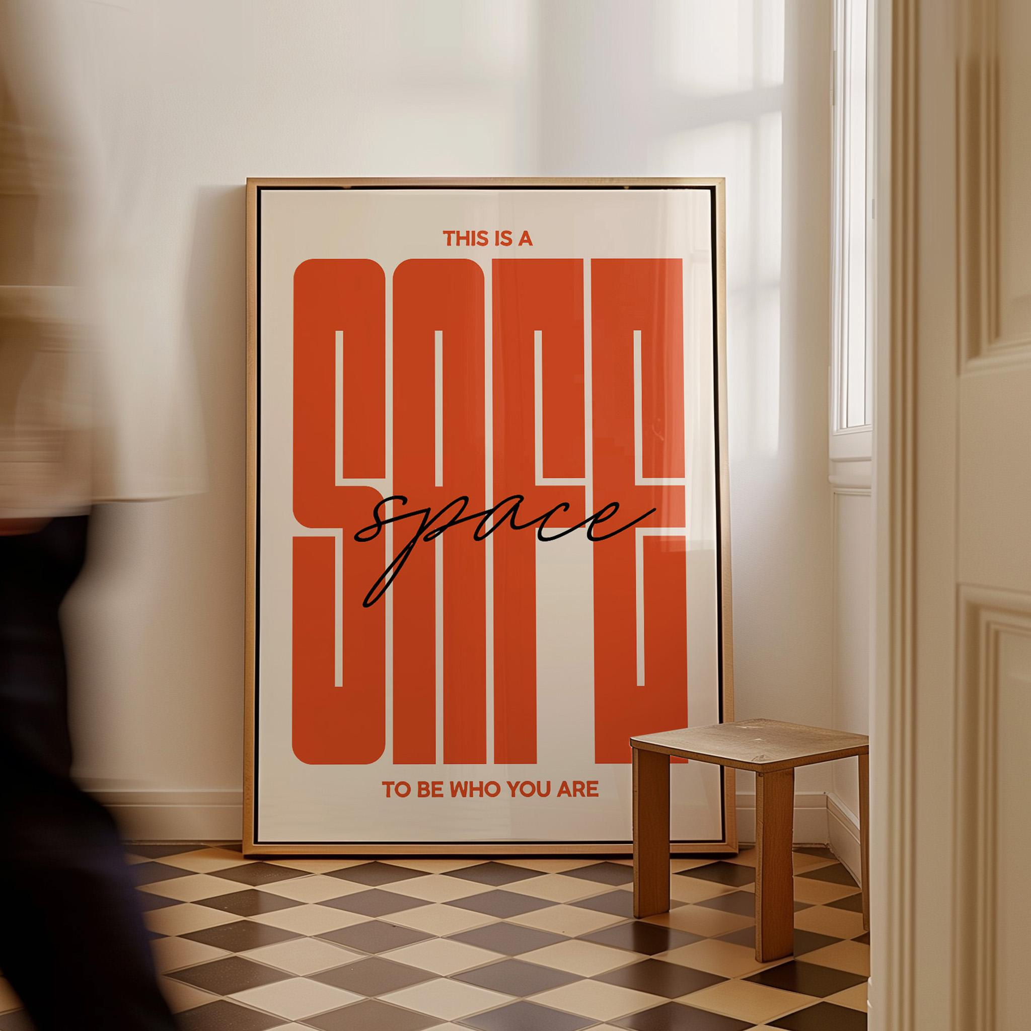 YaHaku Calming Corner Poster Safe Space Poster Poster Social Worker ...