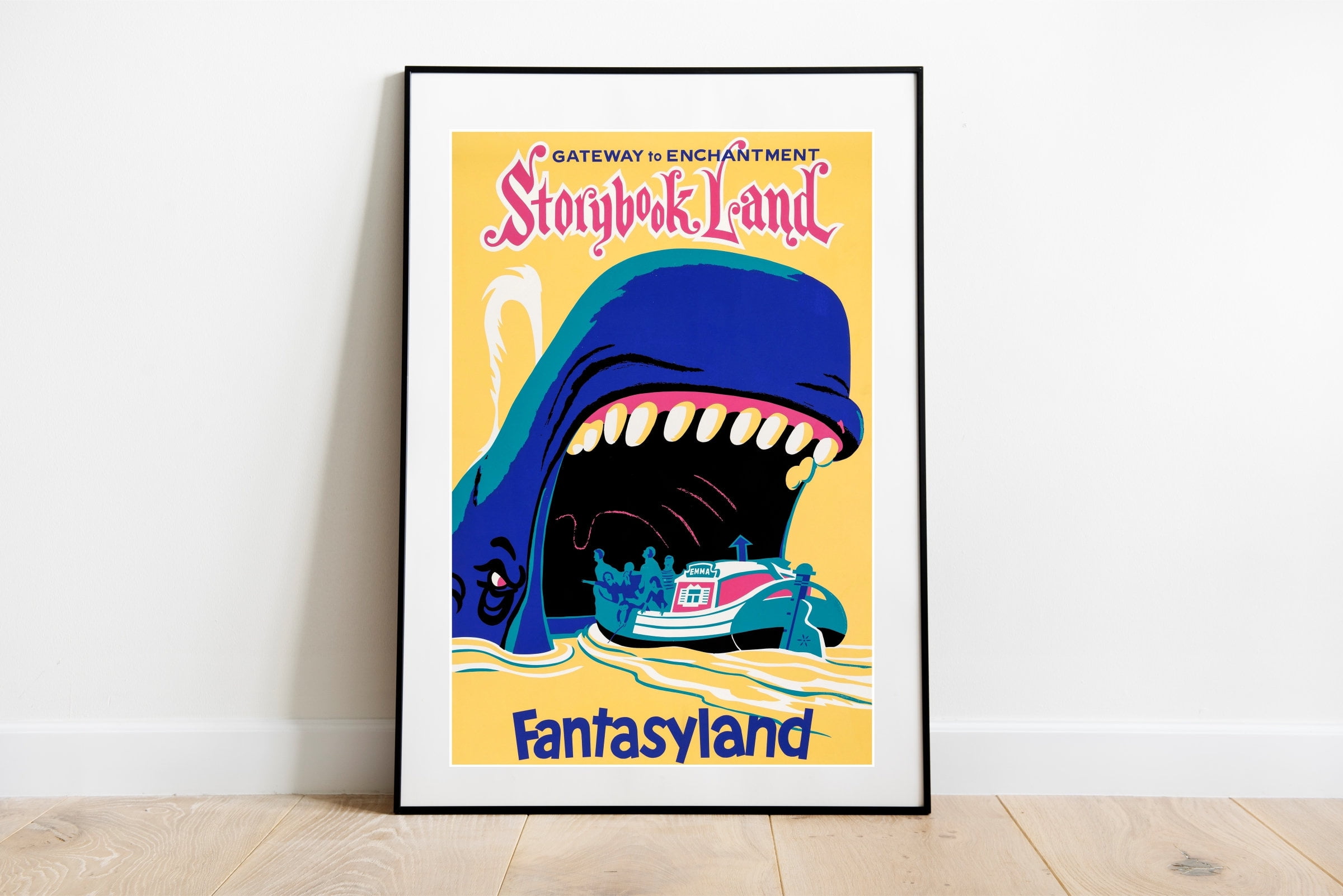 YaHaku Disneyland Storybook Land Attraction Poster - Walmart.com
