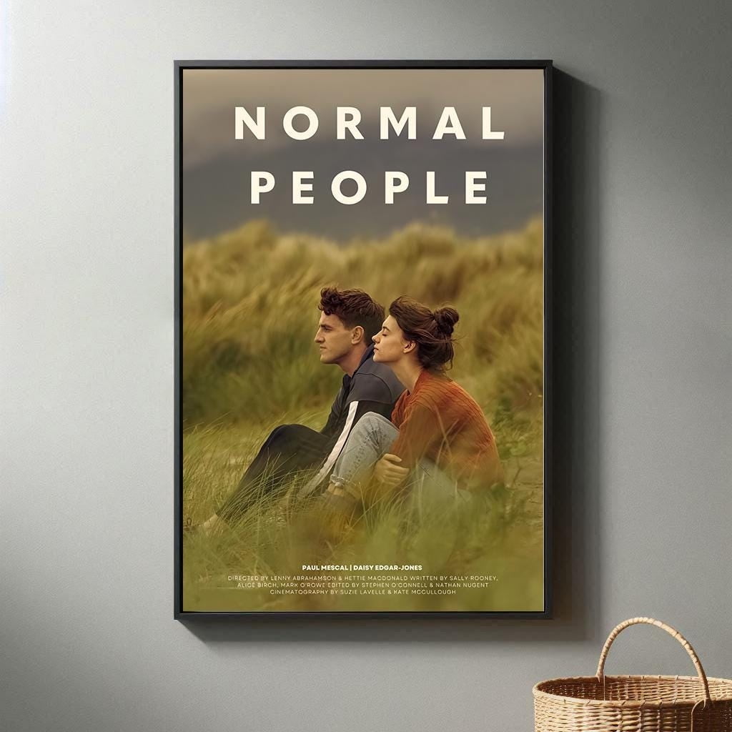 YaHaku Normal People Movie Poster | High Quality Canvas Print I 2025 ...
