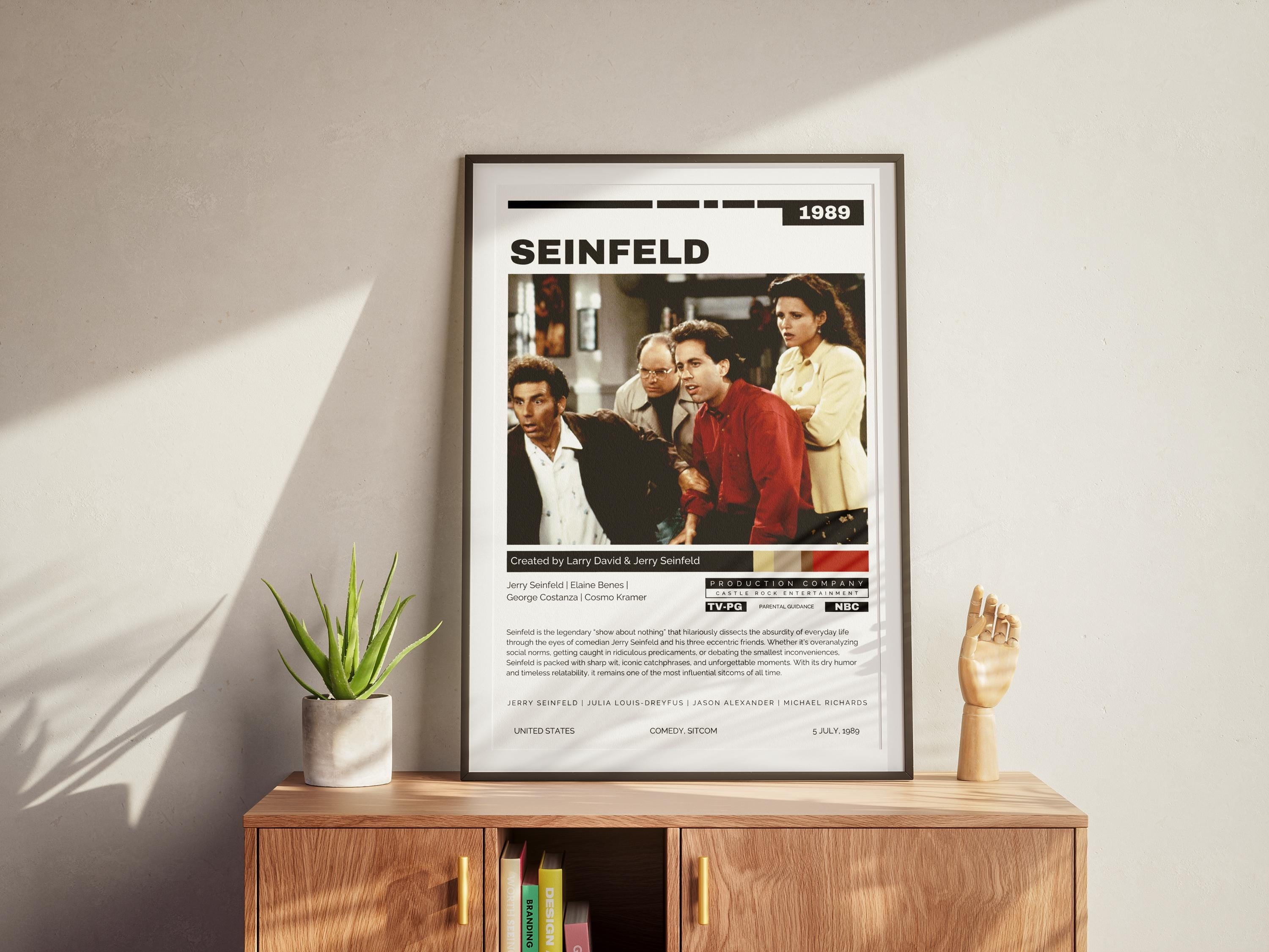 YaHaku Seinfeld (1989) TV Show Poster| Classic TV Shows | Wall Art ...