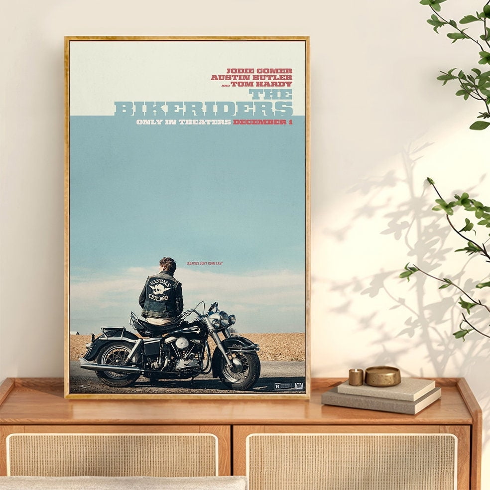YaHaku The Bikeriders Movie Poster,,Wall Art Decor ,Film Posters ...