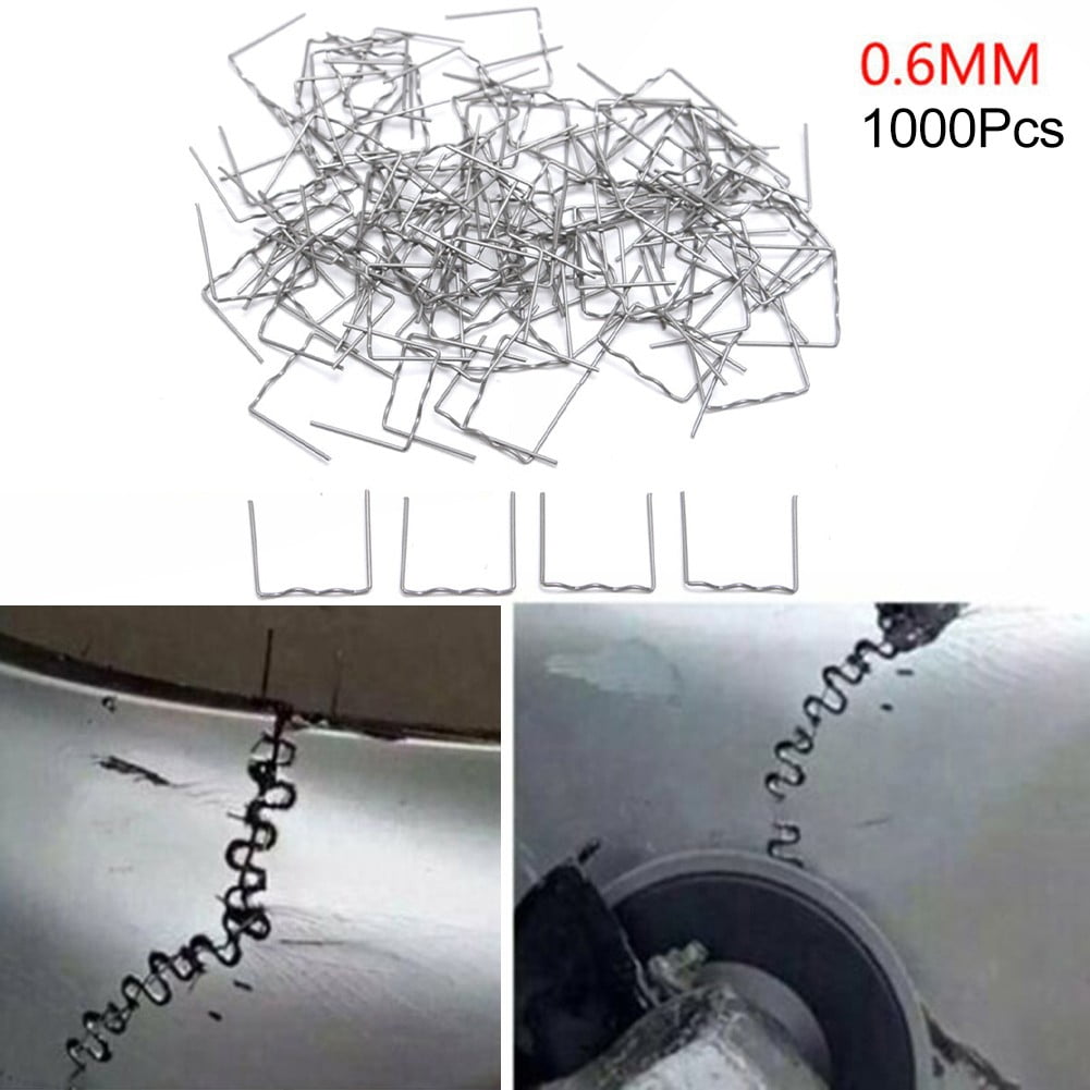 YaSaLy 1000Pcs Stapler Staples Car Bumper Welding Nail Easy to Use ...