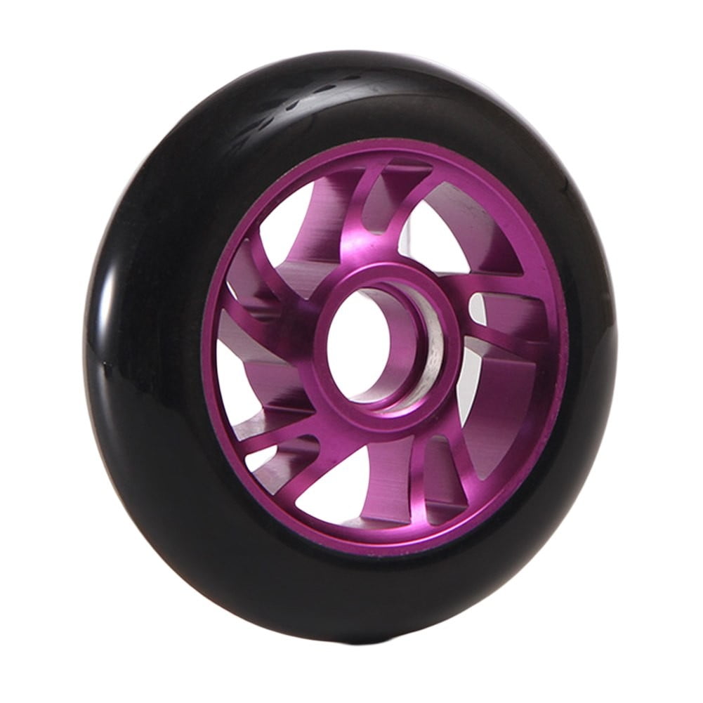 YaSaLy 100mm Pro Scooter Wheels Stunt Scooter Aluminum Alloy Wheel Hub ...