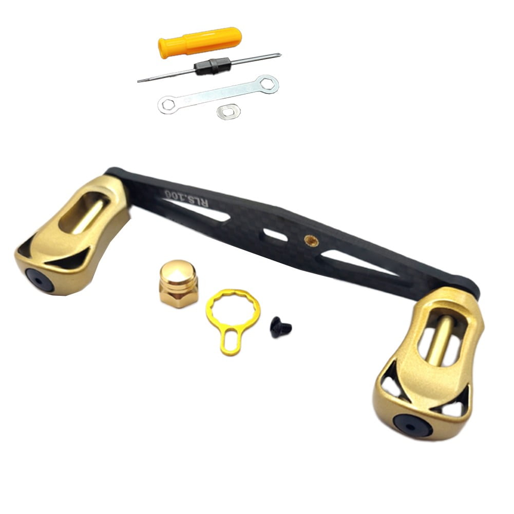 YaSaLy 1Set Rocker Handle With Four Bearings FOR DAIWA- Straight Board ...