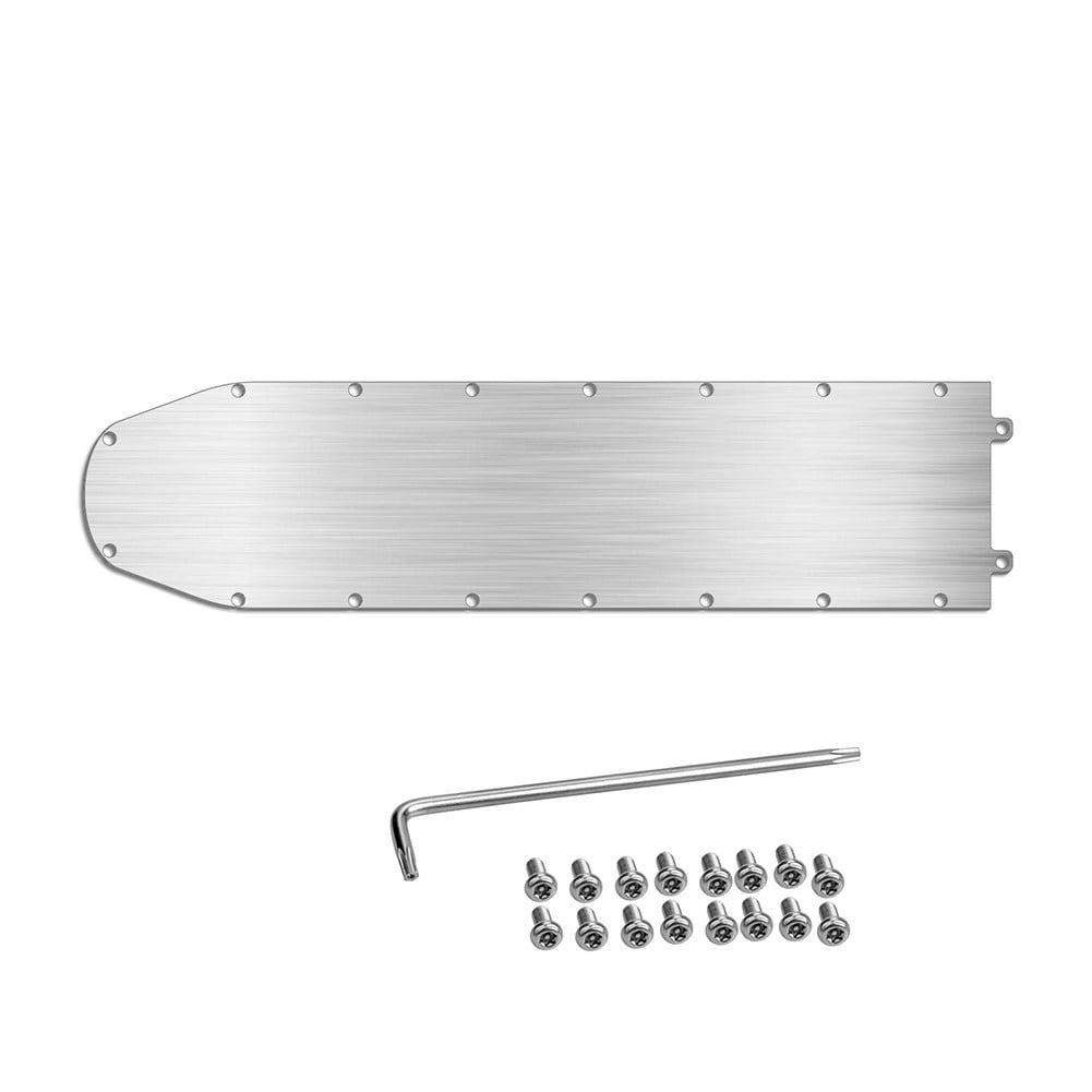 YaSaLy 1X Stainless Steel Battery Bottom Cover with Waterproof Ring for ...