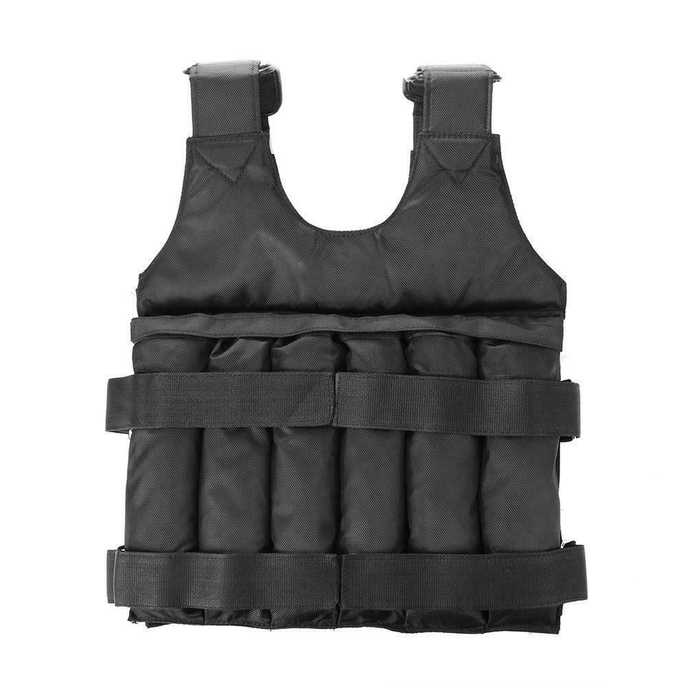YaSaLy 20/50kg Loading Weighted Vest Adjustable Exercise Training ...