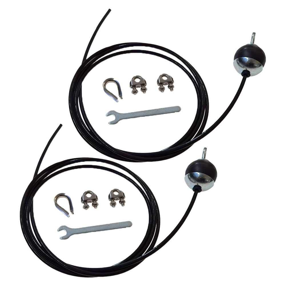 YaSaLy 200mm Pulley Cable Steel Wire Rope for Cable Machine Weight Lift ...