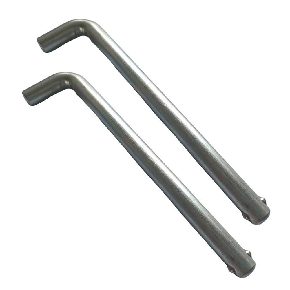 YaSaLy 2Pcs Weight Stack Pin 135mm Steel L-Shaped Integral Pin Heavy ...