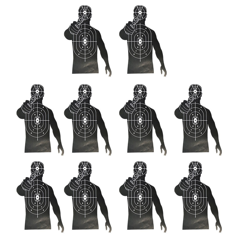 YaSaLy Archery Target Paper Zombie Skeleton Head Chest Ring Outdoor ...