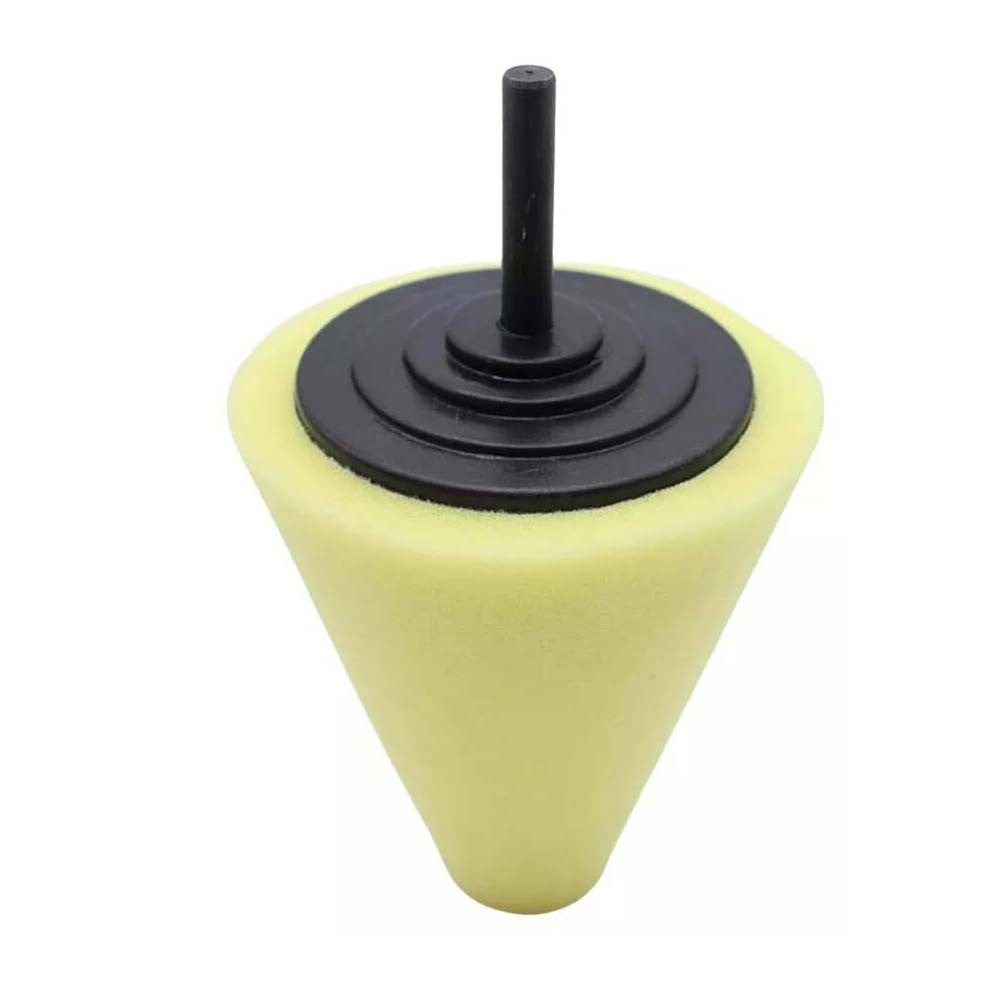 YaSaLy Auto Wheel Cone Polishing Sponge Electric Drill Car Polisher ...