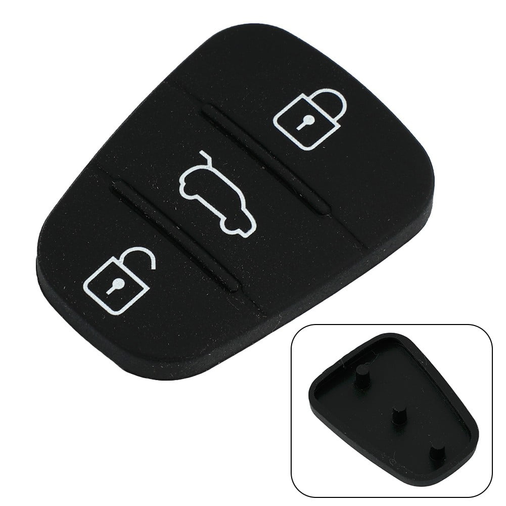 YaSaLy Car Rubber 3 Button Key Pad For HYUNDAI- KIA- I20/I30/Ix35/Ix20 ...