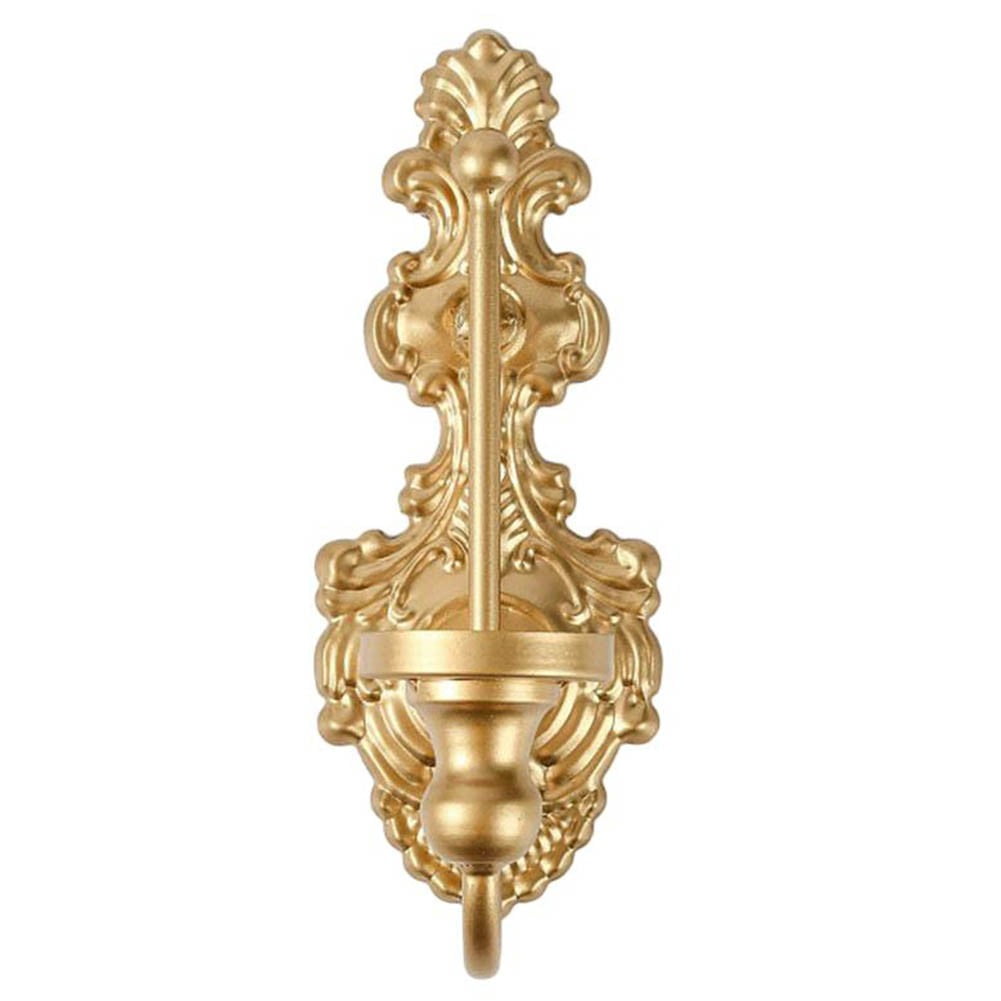 YaSaLy Cast Iron Wall Mount Candle Holders with Antique Finish Home ...
