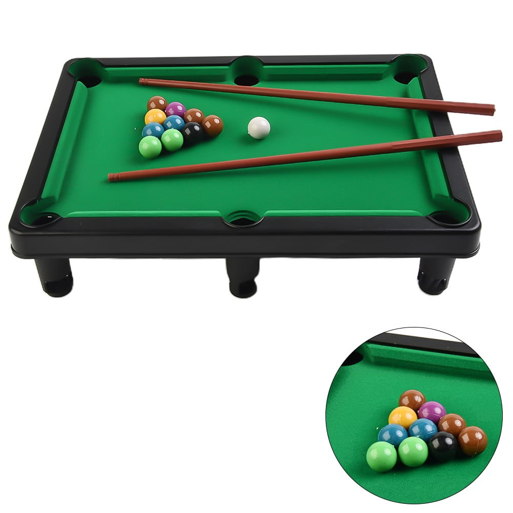 YaSaLy Child Mini Pool Table Playset Top Game Table Cue Ball Tripod for ...