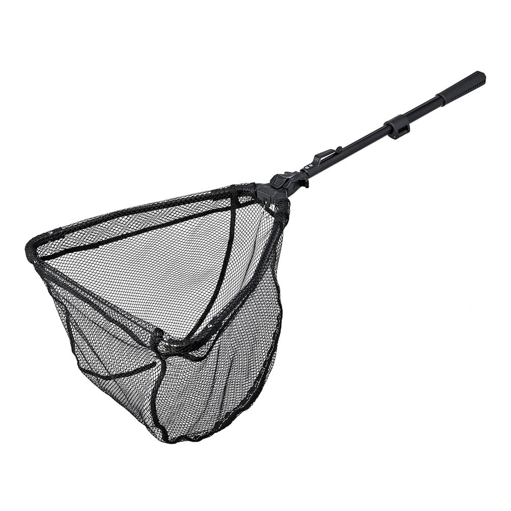 YaSaLy Compact 2 Section Telescopic Fishing Landing Net Pole 95cm ...