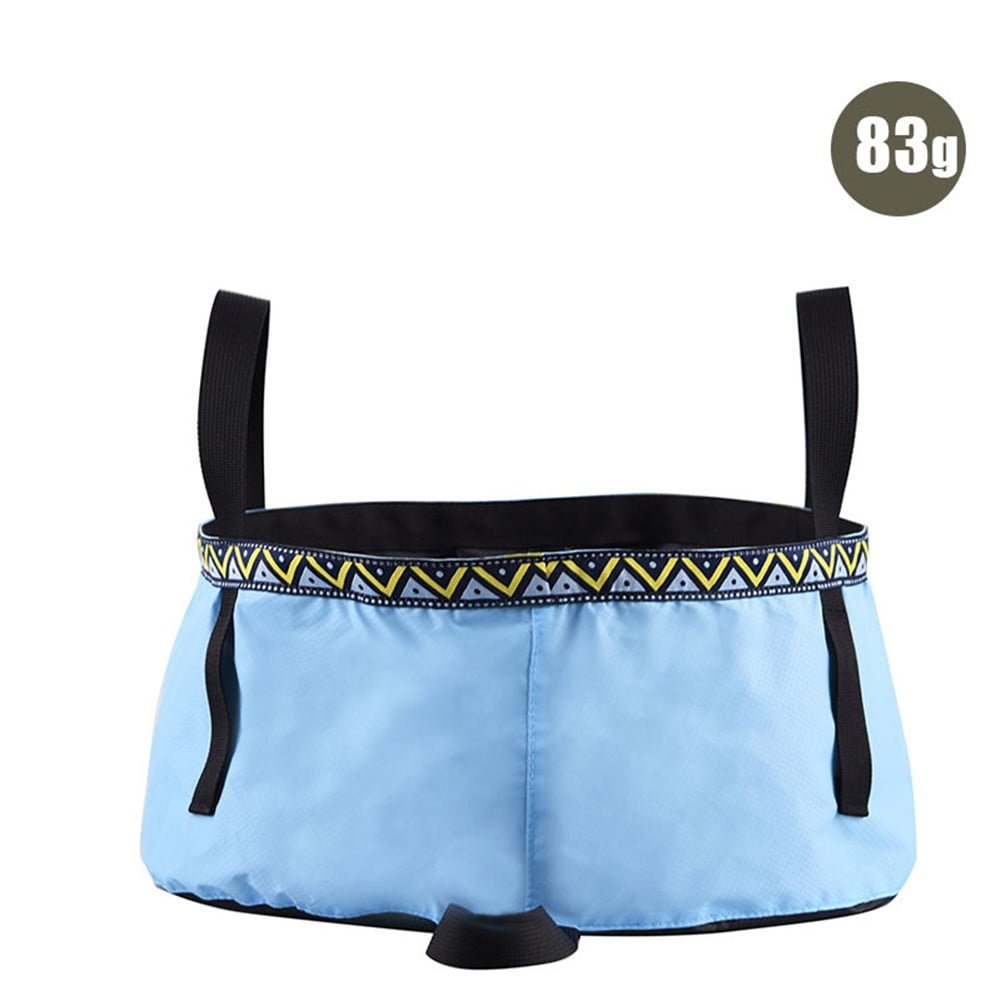 YaSaLy Compact Folding Wash Basin Nylon Cloth Material 6L/8L/12L Sizes ...