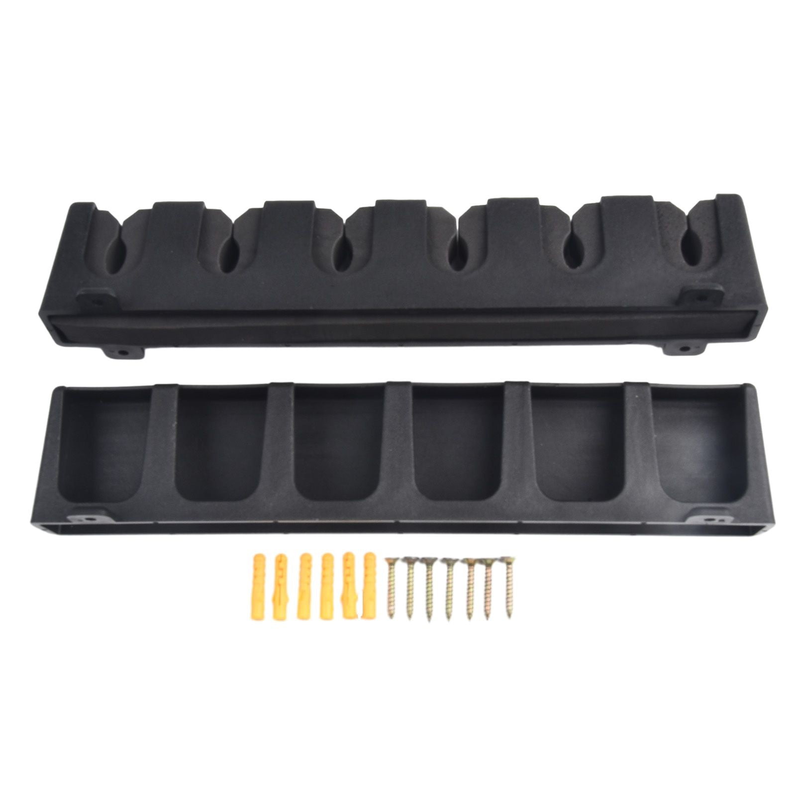 YaSaLy Fishing Rod Holder 6 Rod Vertical Wall Mounted Fishing Rod ...