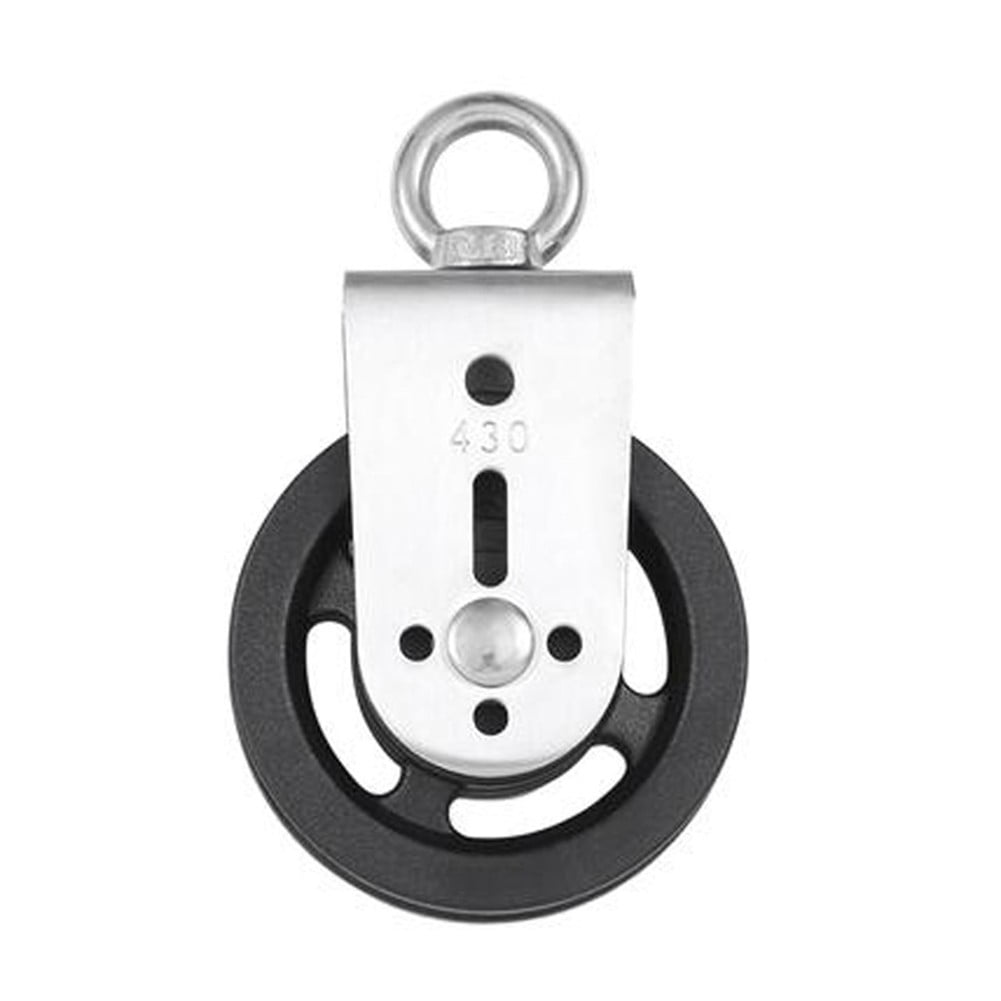 YaSaLy Fitness equipment bracket pulley stainless steel pulley two-way ...