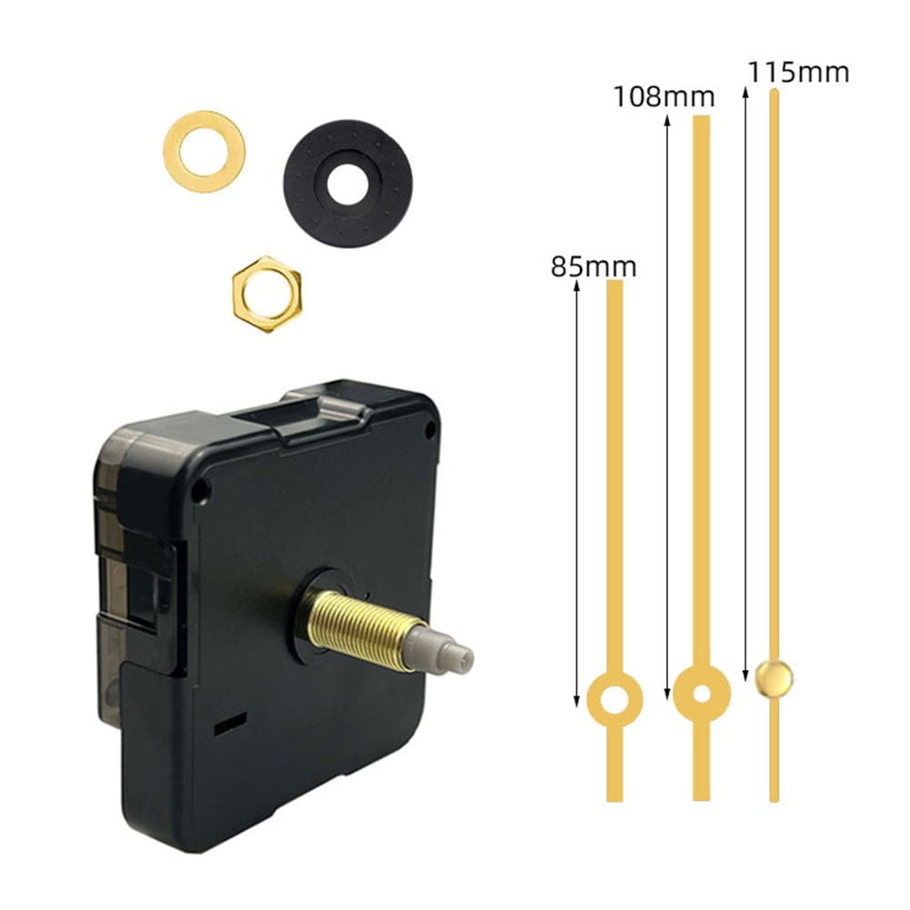 YaSaLy Long Thread Wall Clock Movement Silent Clock Movement Clock ...