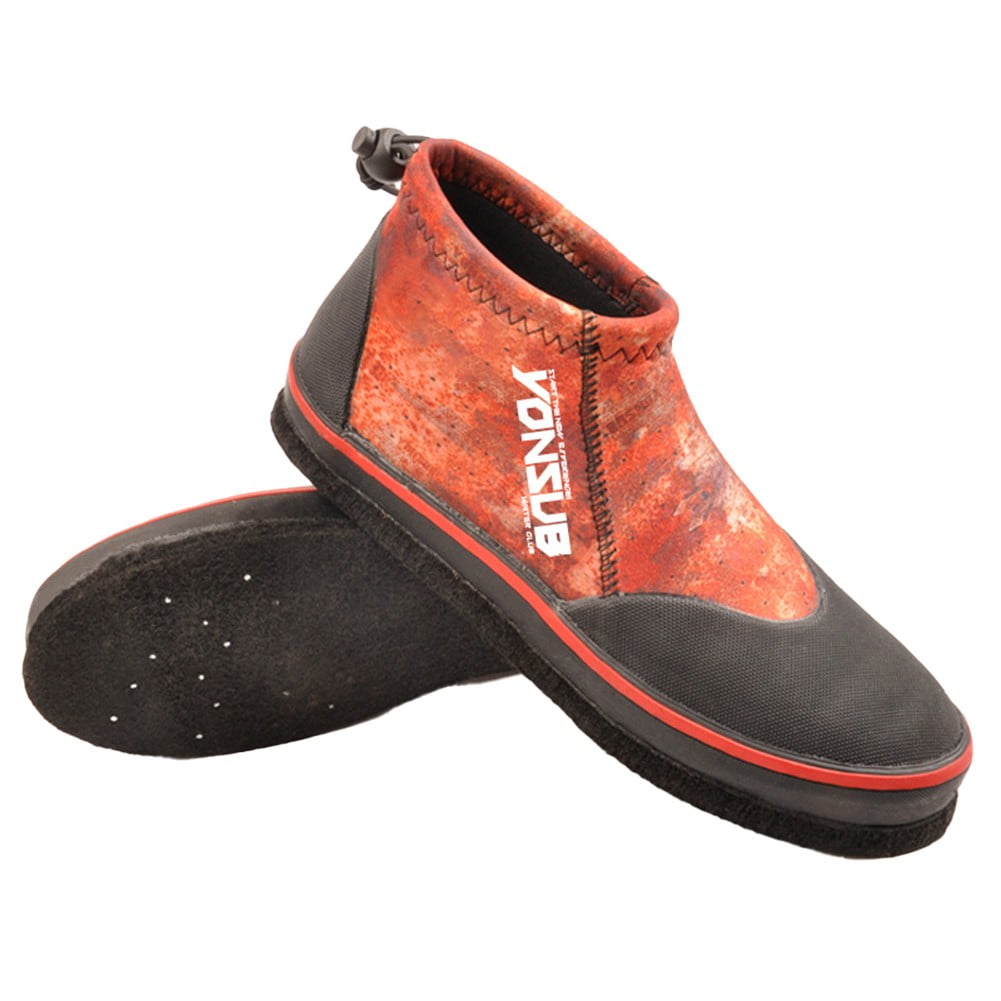 YaSaLy Neoprene Self-lock Rock Fishing Shoes 3MM Felt Bottomed Rock ...