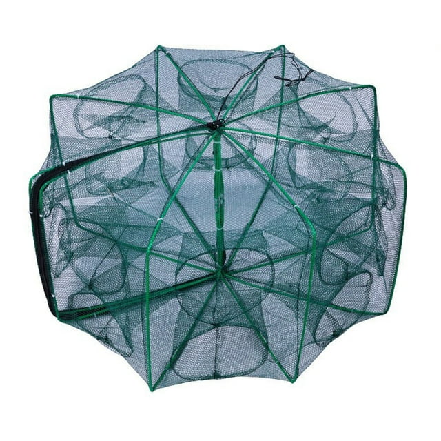 YaSaLy Self-Folding Fishing Trap Net Fish Bait Trap For Fishing ...