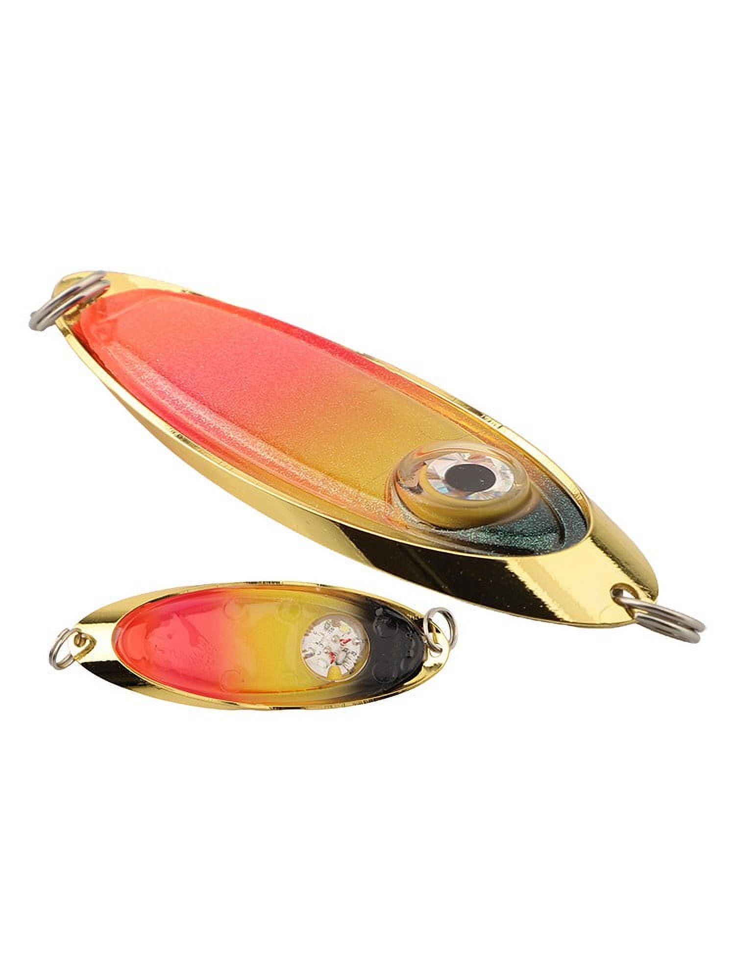 YaSaLy Slant Sliced Fisheye Light Led Glitter with Bait Lure Light Fish ...