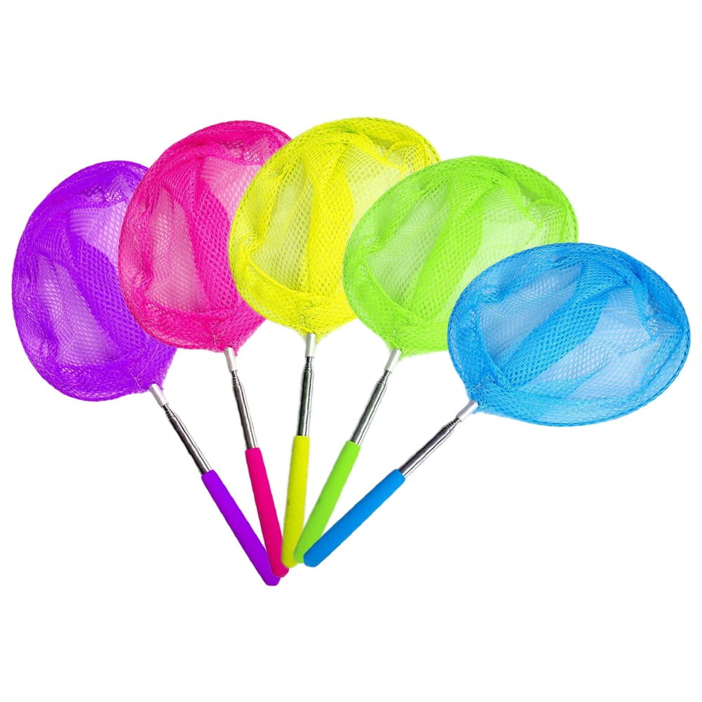 YaSaLy Telescopic Butterfly Net Fishing Pond Net Kids Catching Bugs ...