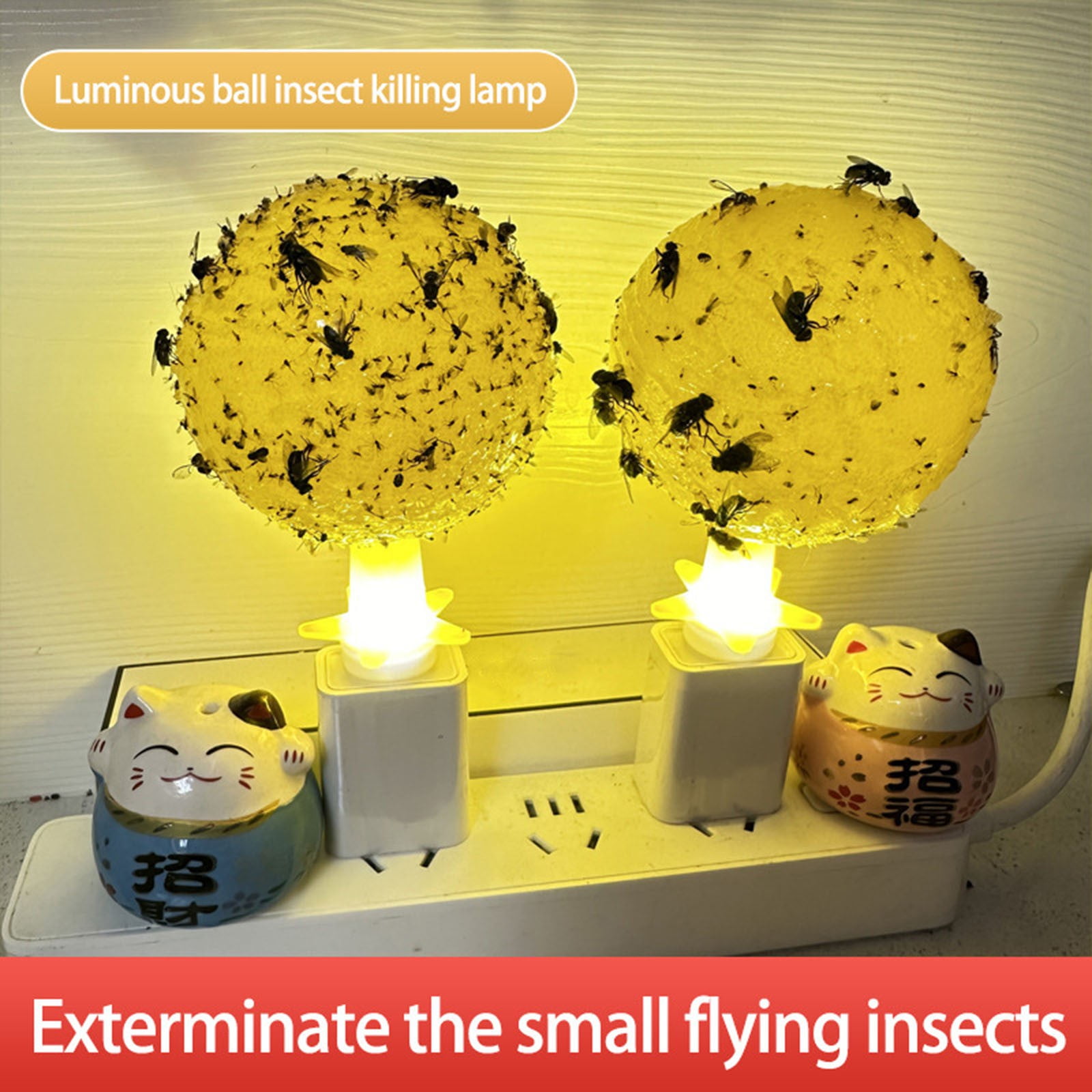 YabuSS 2Packs Catching Trap with USB Light Source and Strong Adhesive ...