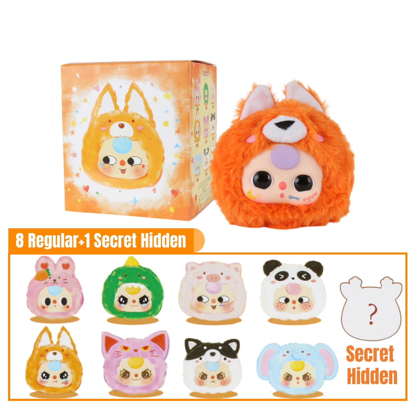 YabuSS Adorable Plush Animal Toy for Kids Soft and Cuddly Stuffed ...