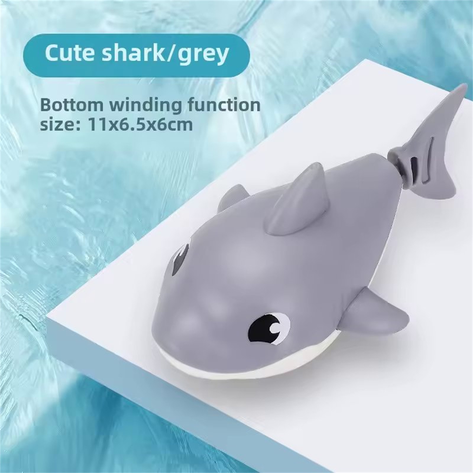 YabuSS Interactive Bath Toy for Toddlers Floating Waterproof Shark with ...