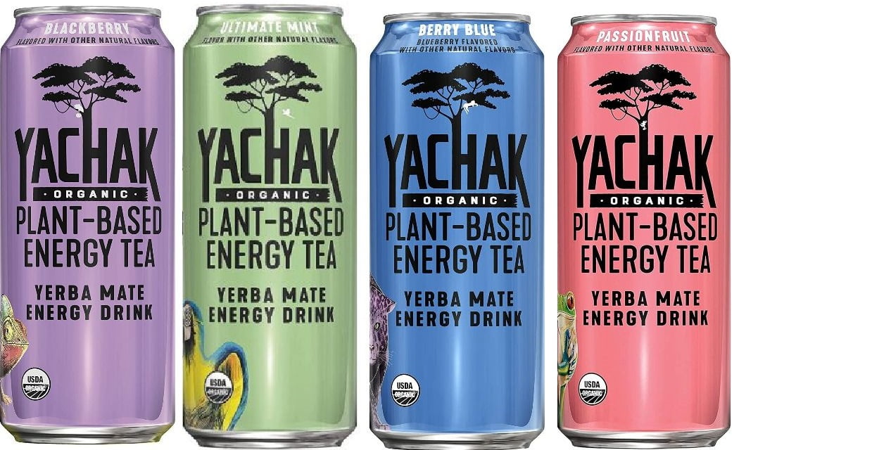 Yachak Organic Yerba Mate - Variety Pack: Blackberry, Passionfruit ...
