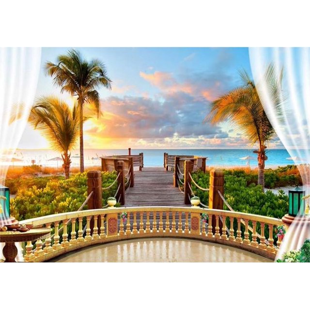 Yacht Backdrop Birthday Summer Boat Cruise Beach Party Sea Ocean ...