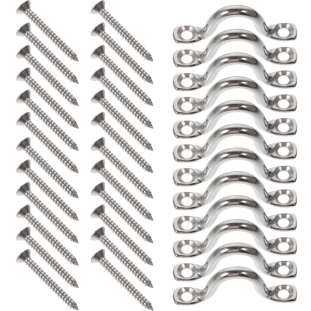 Yacht Handles Stainless Steel Kayak Fixed Ring Tie down Straps Angel ...