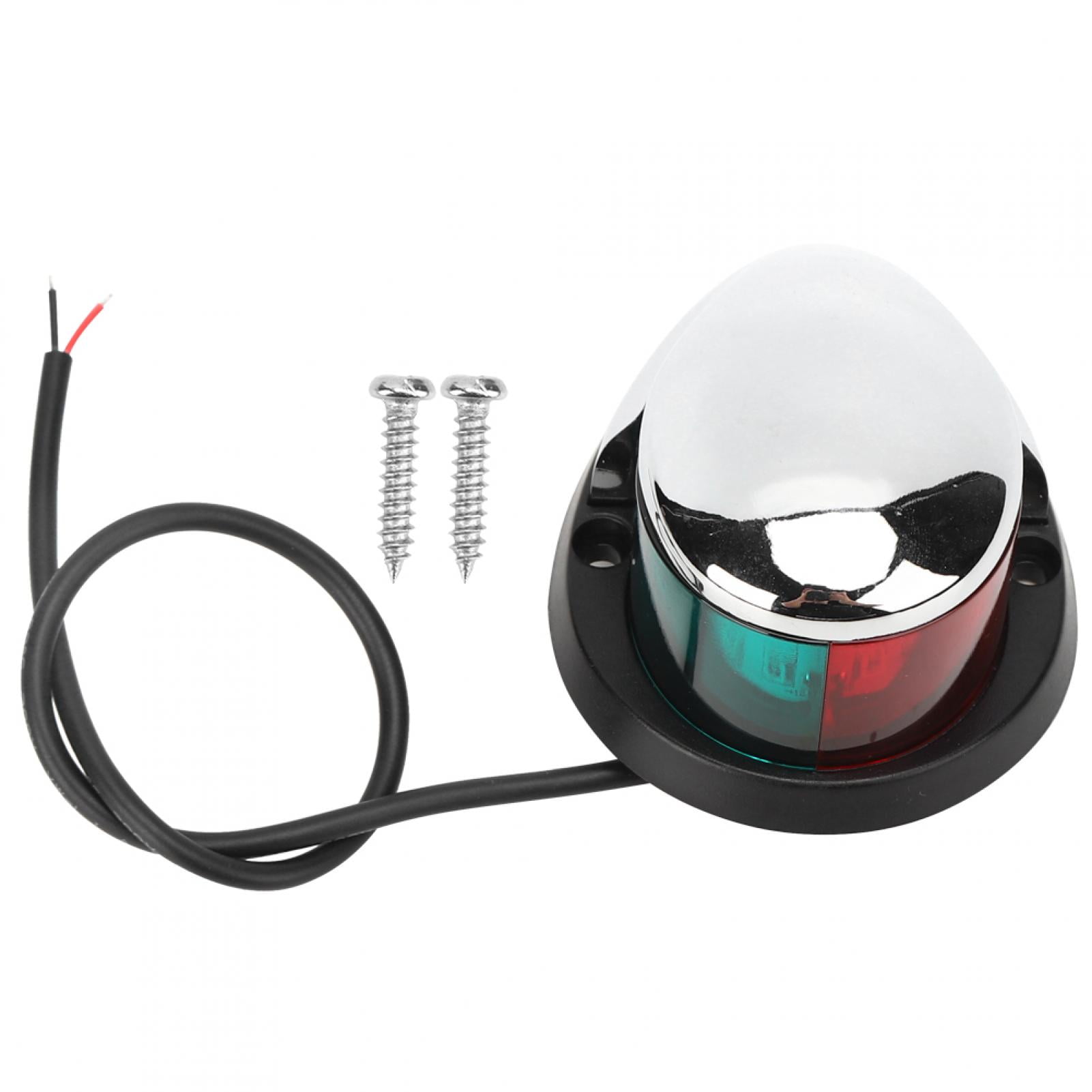 Yacht Navigational Lights: 12V Red and Green LED Signal Lamp for Boats ...