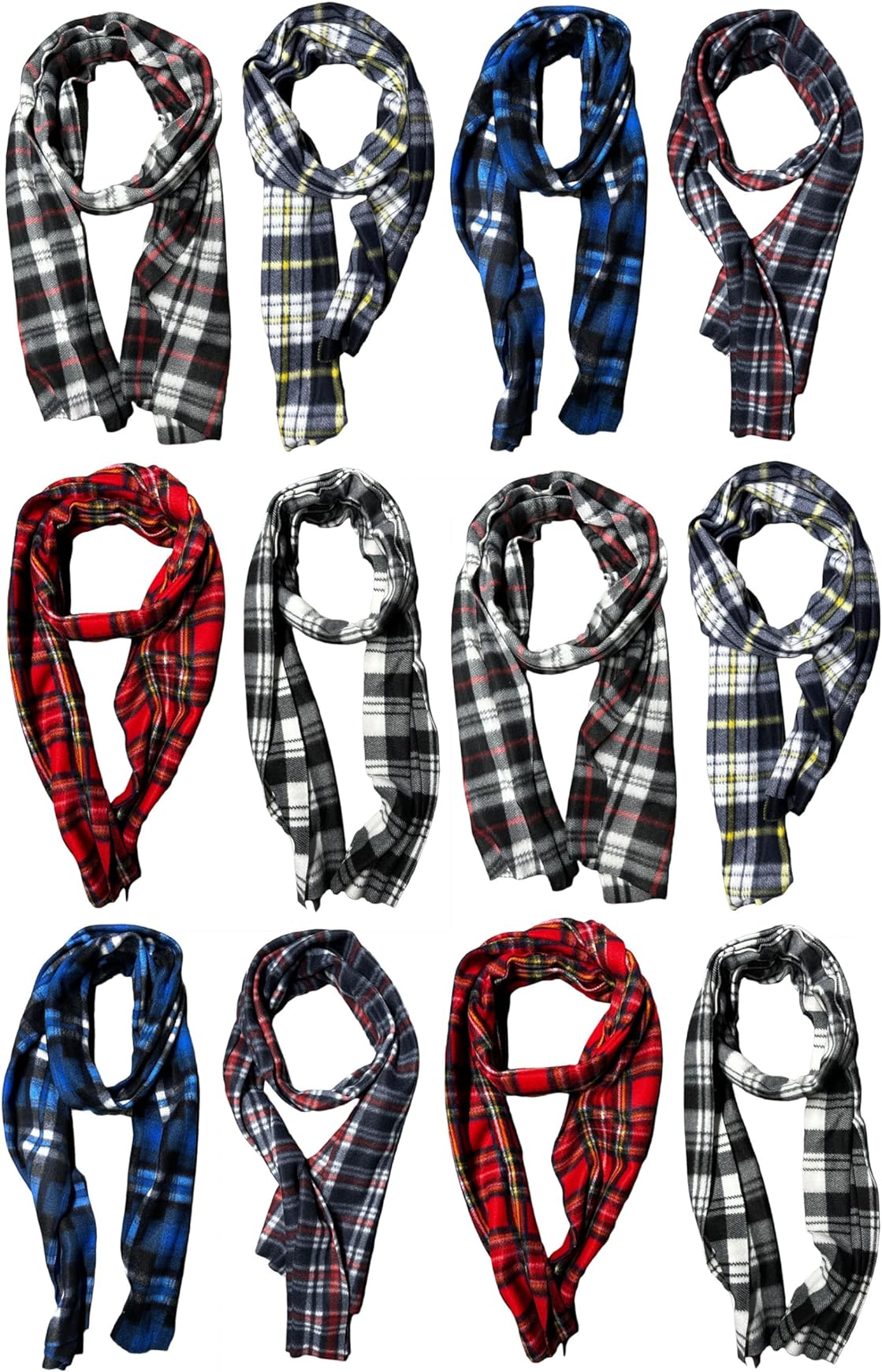 StylesILove Women Winter Knit Warm Neck Scarf with Tassel Circle Loop ...