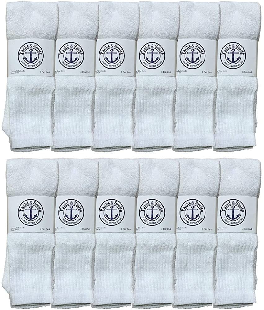 Yacht & Smith 32 Inch Wholesale Men's Long Tube Socks, Cotton Big And ...