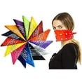 Yacht & Smith 60 Pack Bulk Bandanas, Face Mask, Assorted Colors And ...