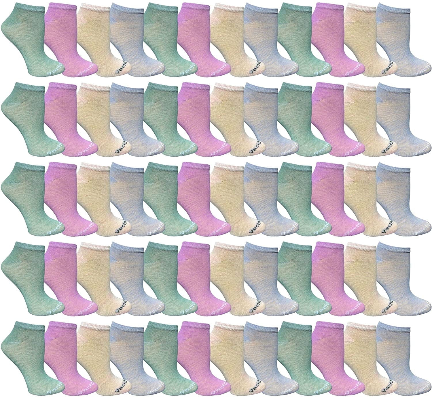 Yacht & Smith Bulk Patterned Funky Ankle Socks, Low Cut, Footie Sock ...