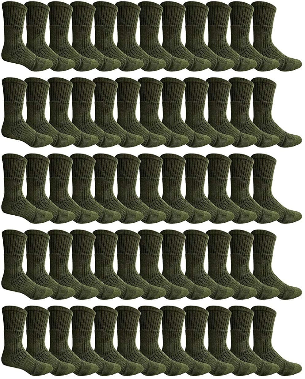 Yacht & Smith Men's Army Socks, Military Grade Socks Size 10-13 ...