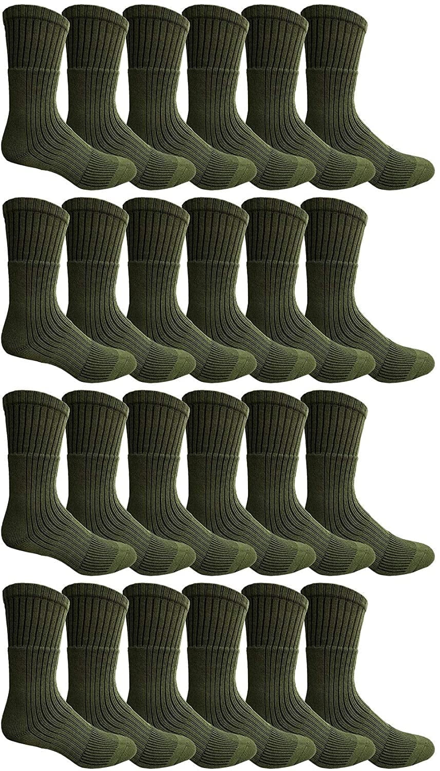 Yacht & Smith Men's Army Socks, Military Grade Socks Size 10-13 ...