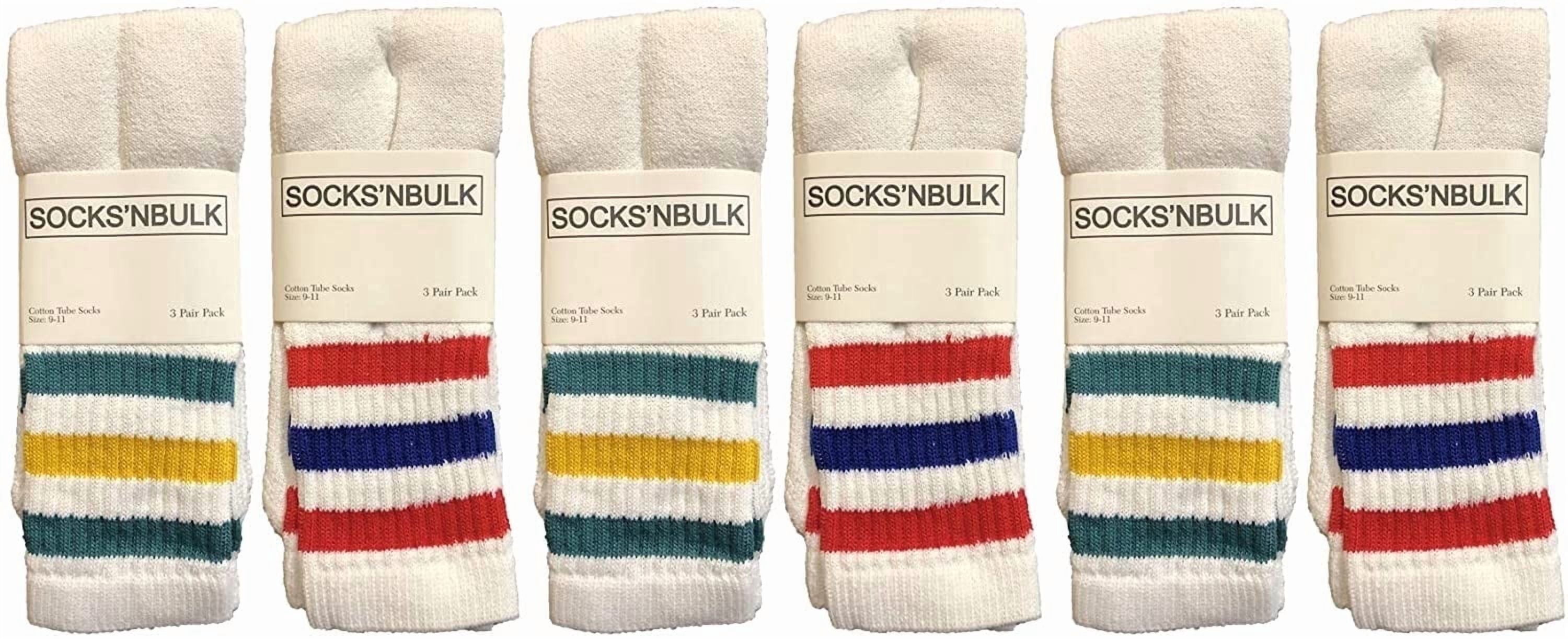 Yacht & Smith Men's & Women's Wholesale Bulk Cotton Tube Socks, Referee ...