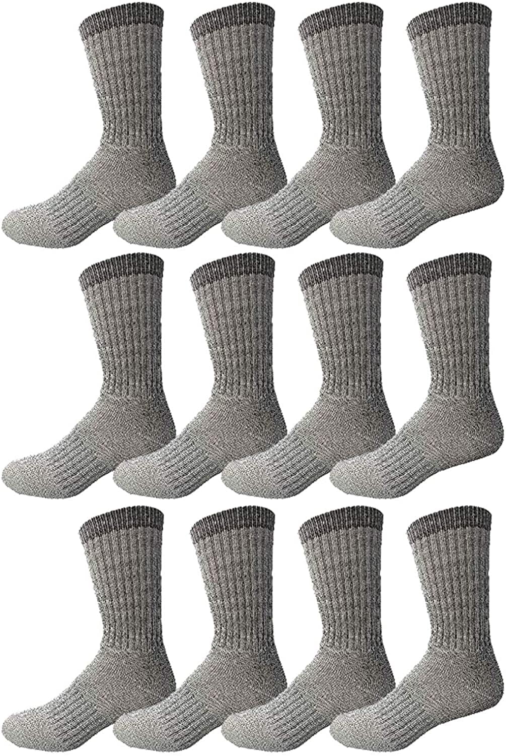 Yacht & Smith Wholesale Bulk Merino Wool Thermal Hiking Boot Socks ...