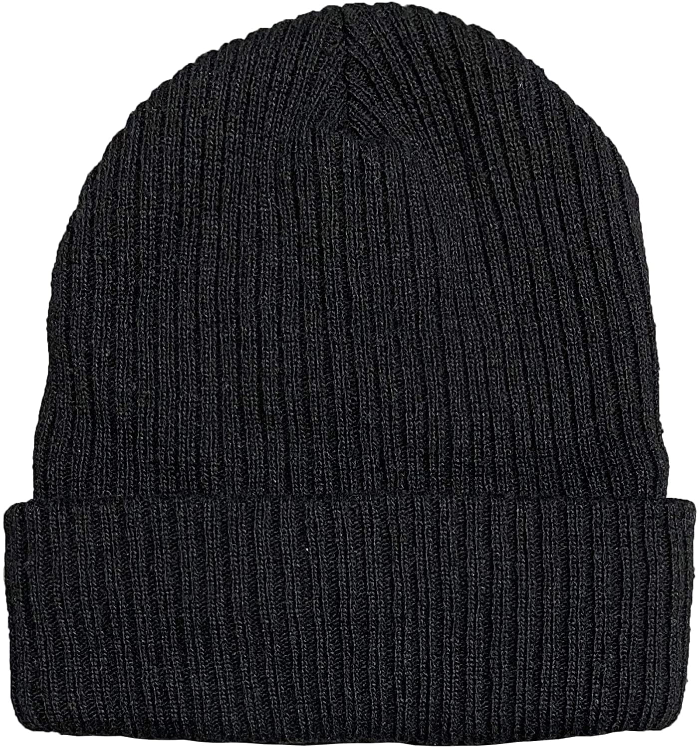 Yacht & Smith Winter Beanie Hat, Cold Weather Unisex Hats, Ribbed (Faux ...