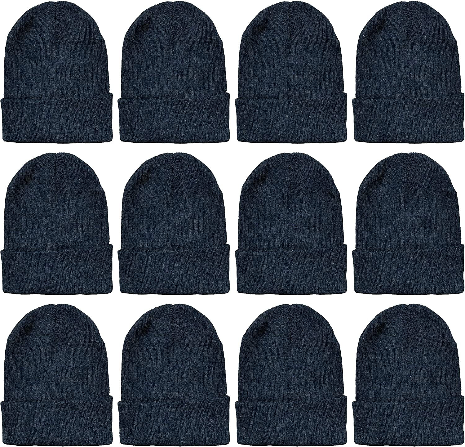 Yacht & Smith Winter Beanies, Bulk Cold Weather Thermal Warm Stretch ...
