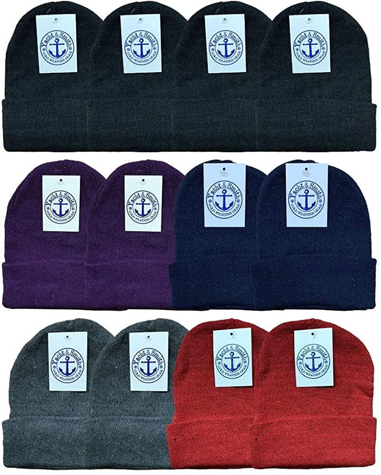 Yacht & Smith Winter Beanies for Men & Women, Warm Thermal Cold ...