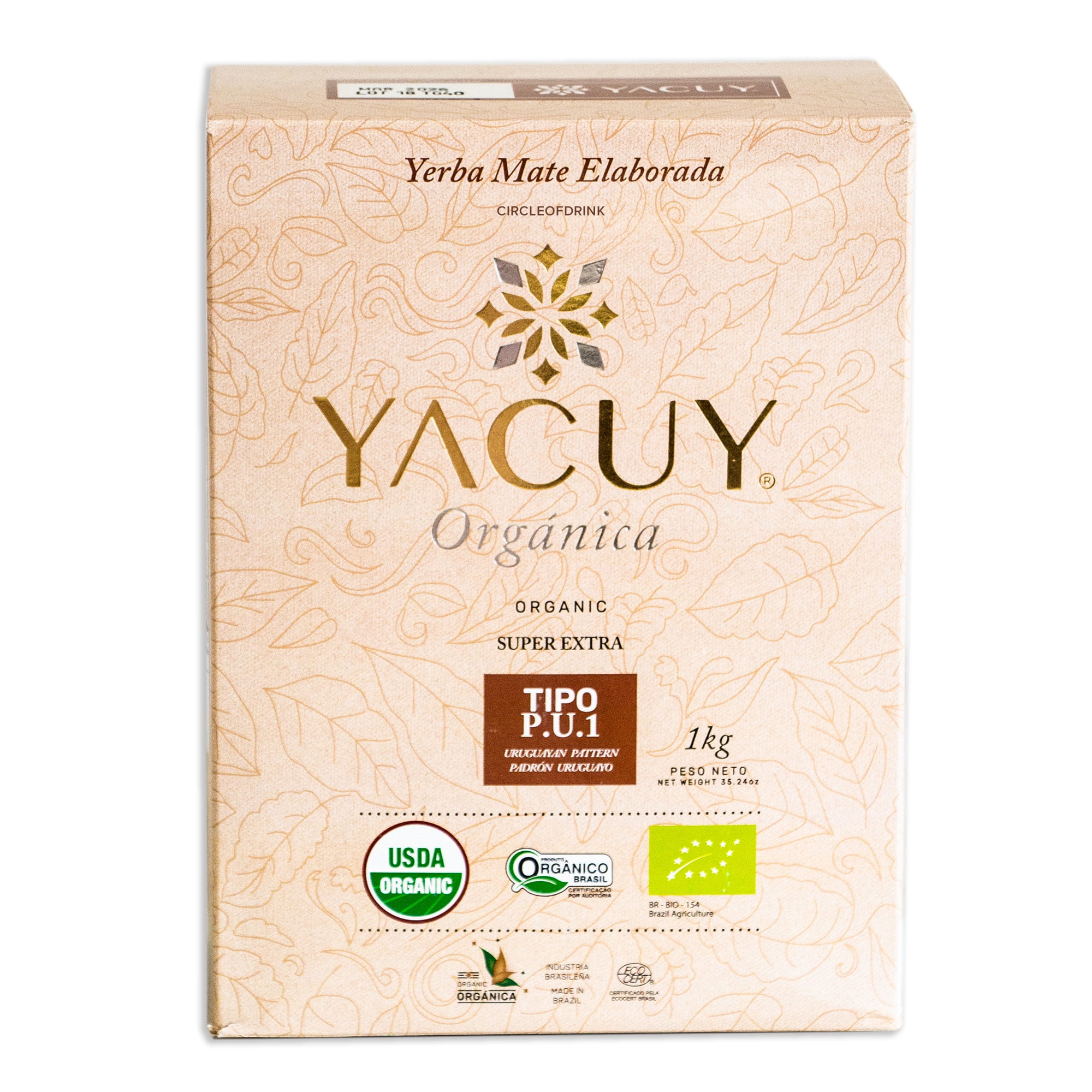 Yacuy Super Extra Certified Organic - Bold, Dark, Rich, Robust ...
