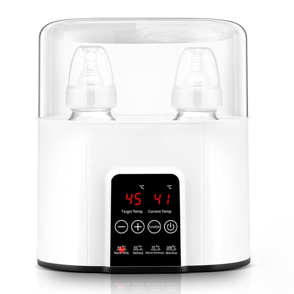 Yadala Baby Bottle Warmer & Sterilizer, 7-in-1 Fast Food Heater, Double ...