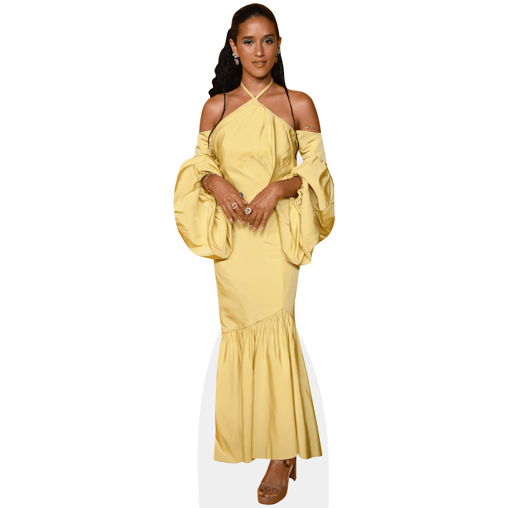Yadira Guevara-Prip (Yellow Dress) Lifesize Cardboard Cutout Standee ...